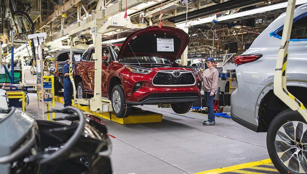 Toyota Manufacturing in The U.S. | Anderson-Weber Toyota