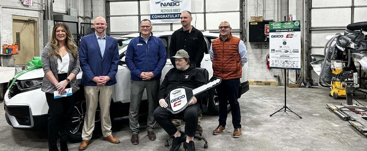 Veteran Receives Honda CR-V from Balise & NABC | Balise Auto Group