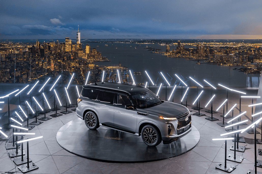 Behind The Scenes Revealing The New QX80 100 Stories Above NYC