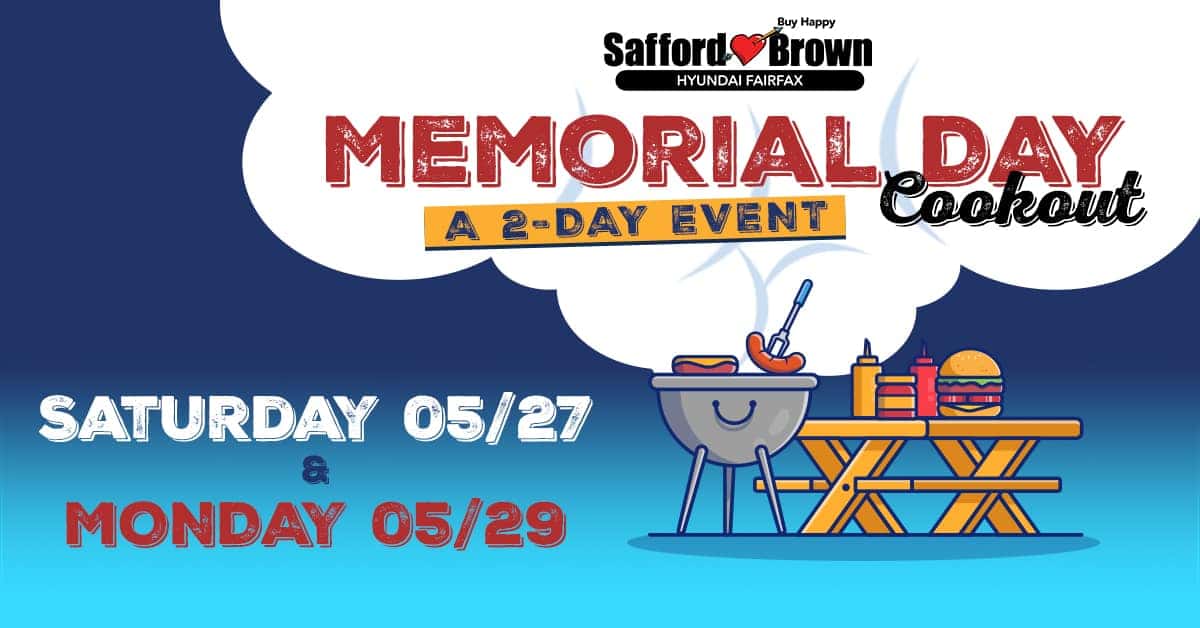 Safford Brown Hyundai Fairfax Memorial Day Cookout - May 2023 | Safford ...