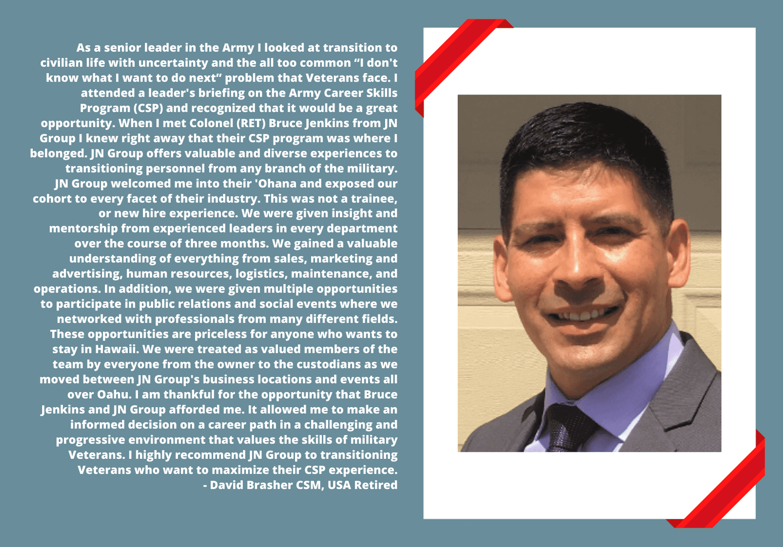 Military Internship - Career Skills Program | JN Automotive Group