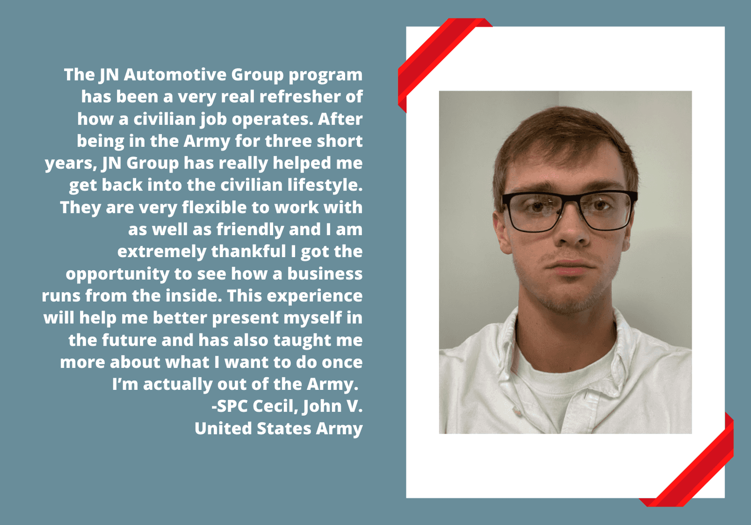 Military Internship - Career Skills Program | JN Automotive Group