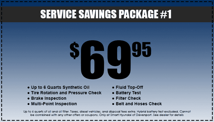 Auto Service Specials | Smart Hyundai of Davenport near Moline