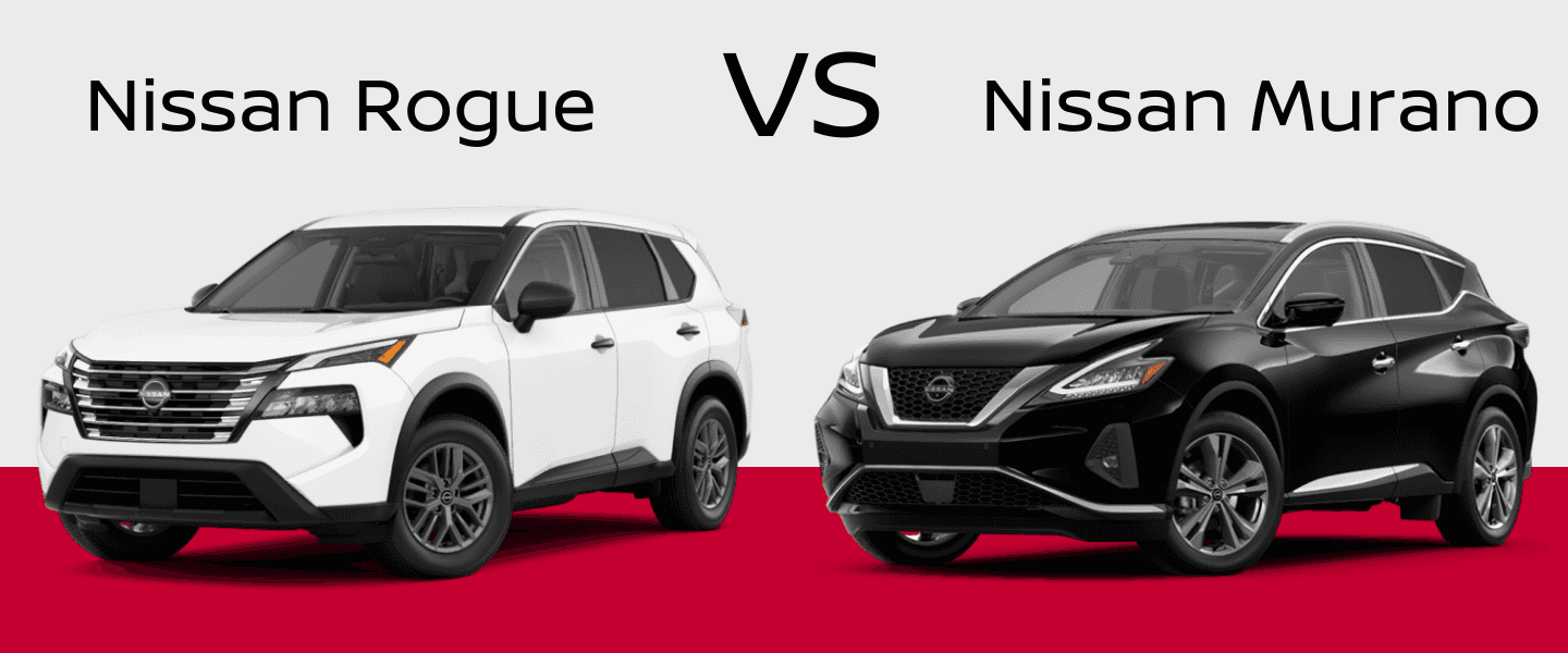 Nissan Rogue vs. Murano in Greenville, TX - Nissan SUVs