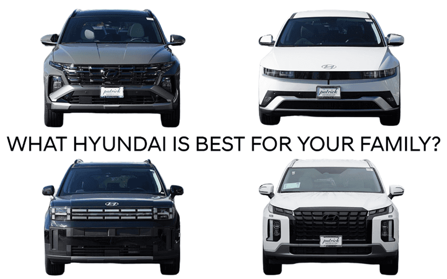 Best Hyundai Family Cars & SUVs for 2025 | Patrick Hyundai