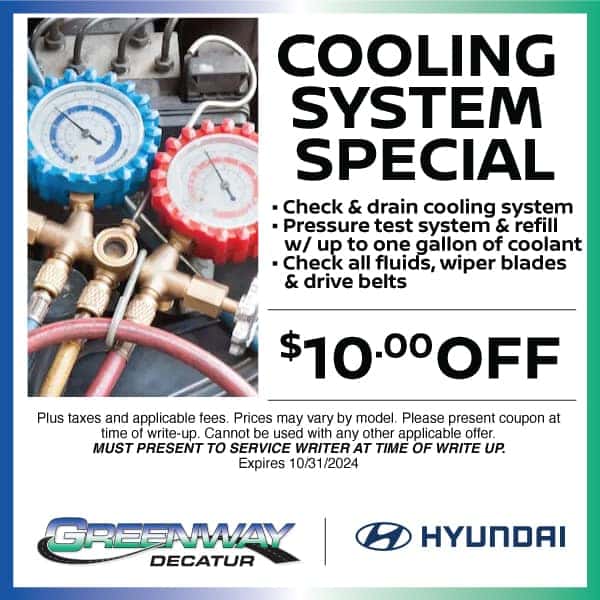 Auto Service Specials | Greenway Hyundai Decatur near Huntsville