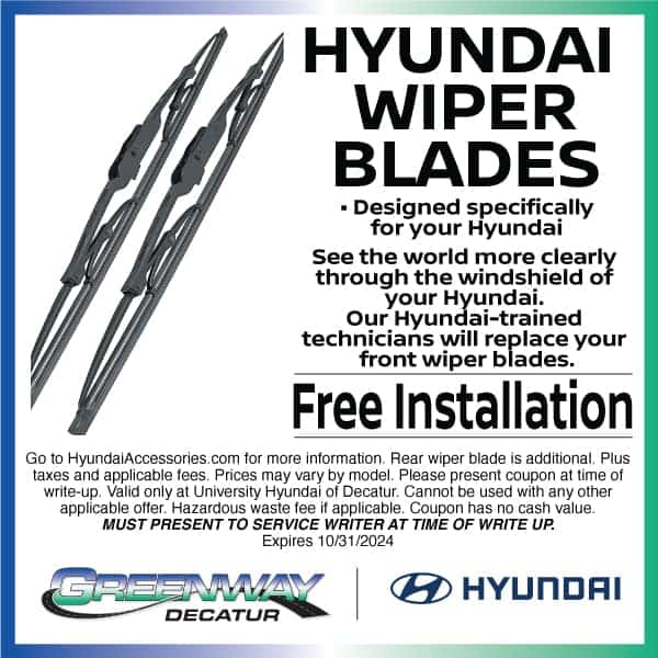 Auto Service Specials | Greenway Hyundai Decatur near Huntsville