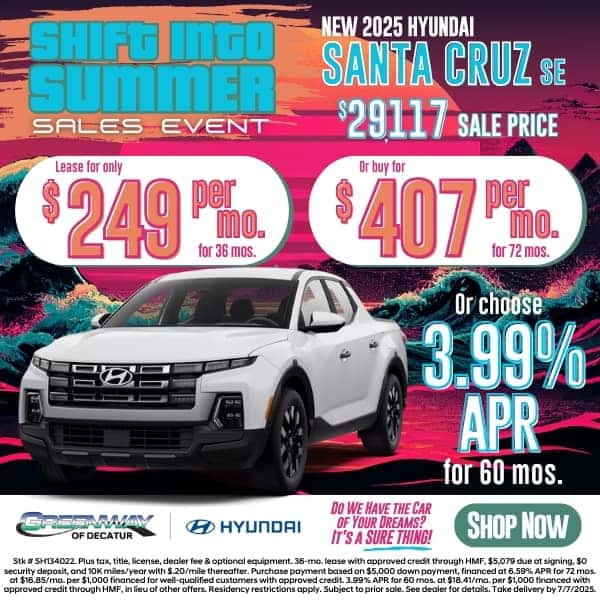 Manager's Specials | Greenway Hyundai Decatur